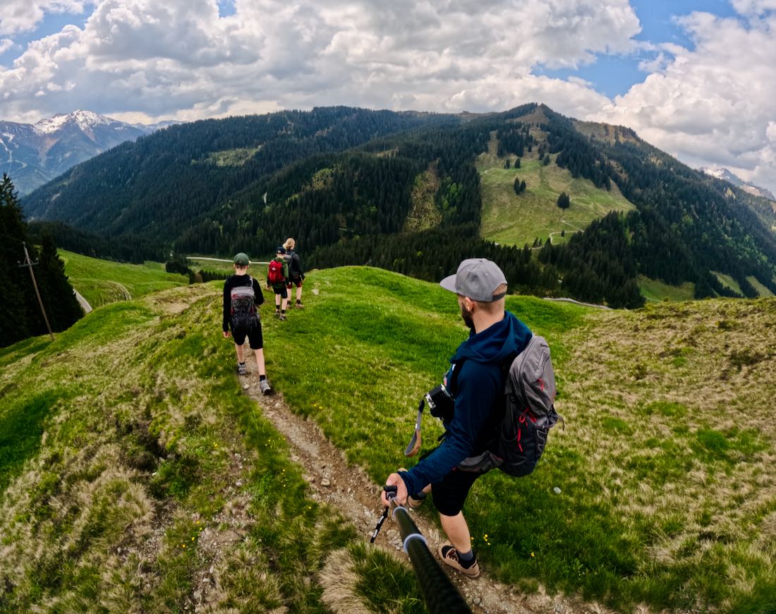 Das Hotel DIE SONNE - Wandern und Trailbiken in der Bikeregion Saalbach ...